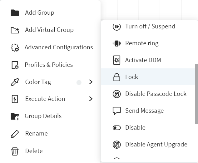 Locking a Windows Modern Device